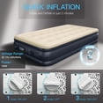 Air Mattress with Built in Pump - Upgraded Blow Up Mattress, 2 Mins ...