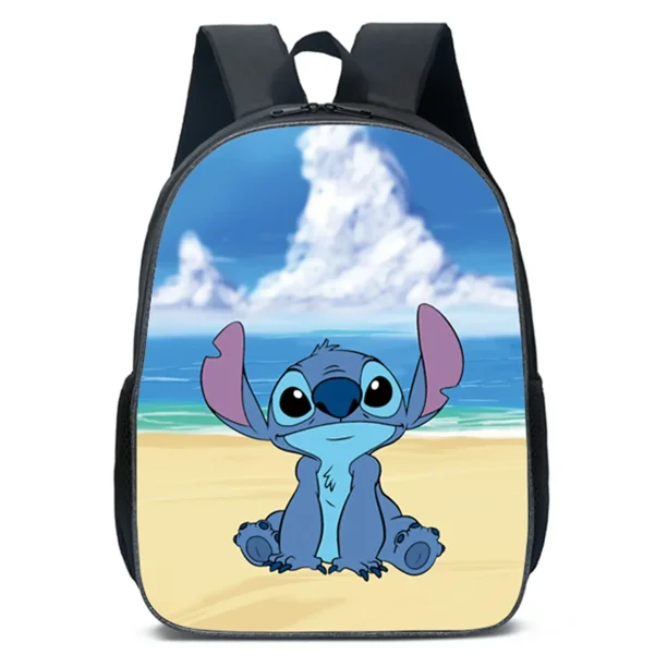 Mochila escolar de dibujos animados de Disney Anime Stitch Stitch ...