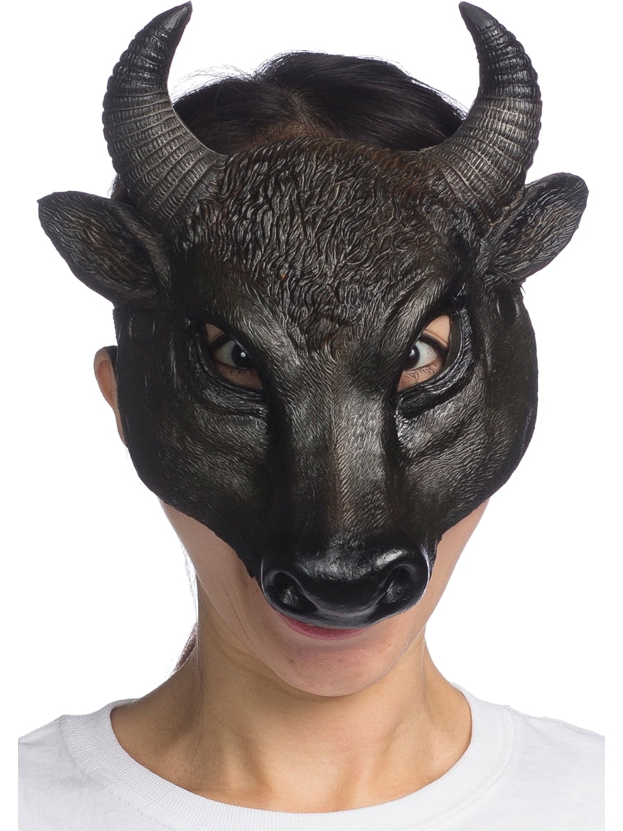 Adult Bull Mask Costume Accessory - Walmart.com