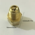 R32 R454B Refrigerant Brass Adapter /4" Female To /4" Male Reverse ...