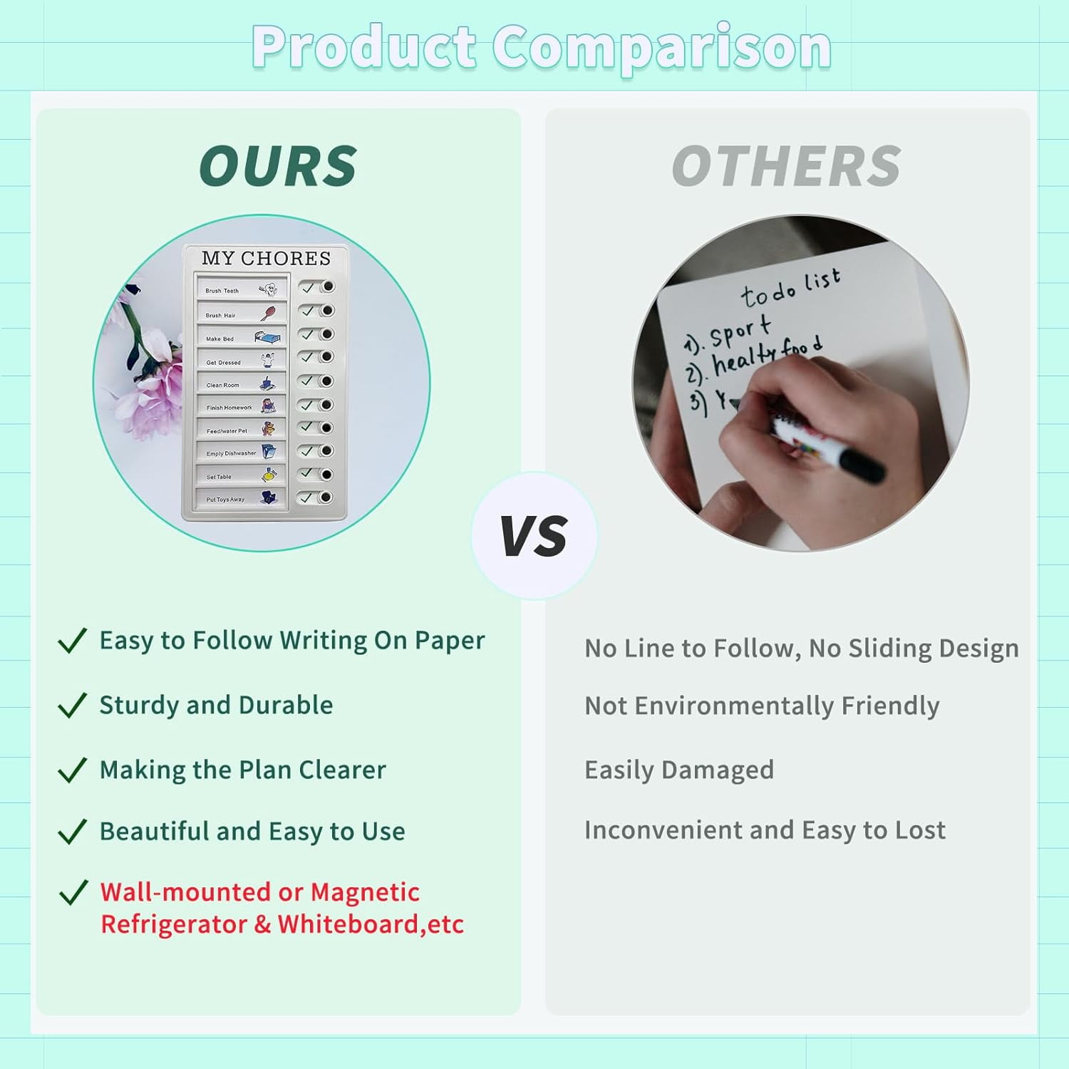 Tableau De Routine Quotidienne Vierge