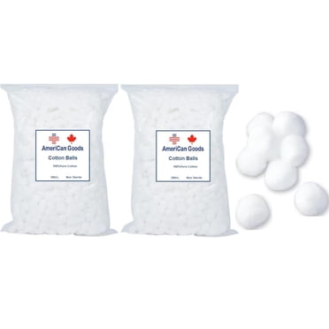DecorRack 3000 Small Mini Cotton Balls, Bulk Pack - Walmart.com