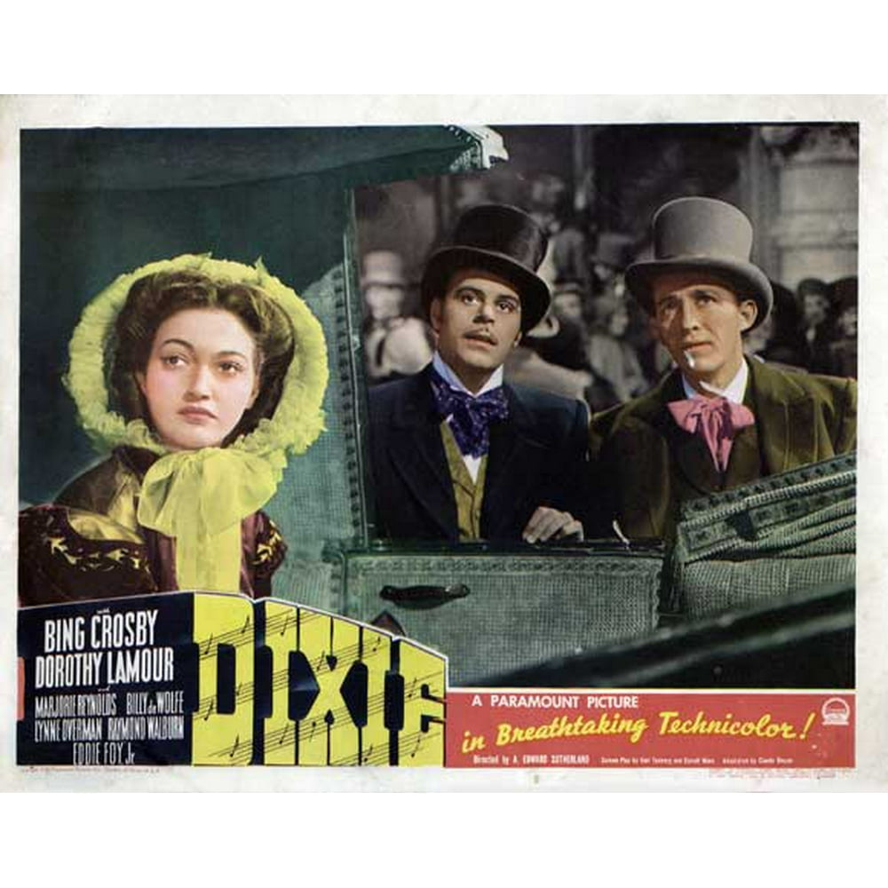 Dixie - movie POSTER (Style B) (11" x 14") (1943) - Walmart.com ...