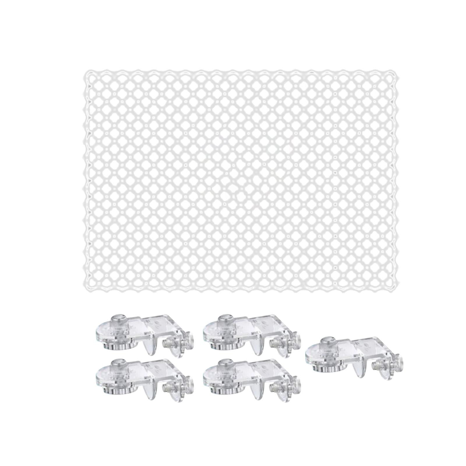 Mesh Screen Net Aquarium Screen Net with Fixed Holder Anti-Escape Nets ...