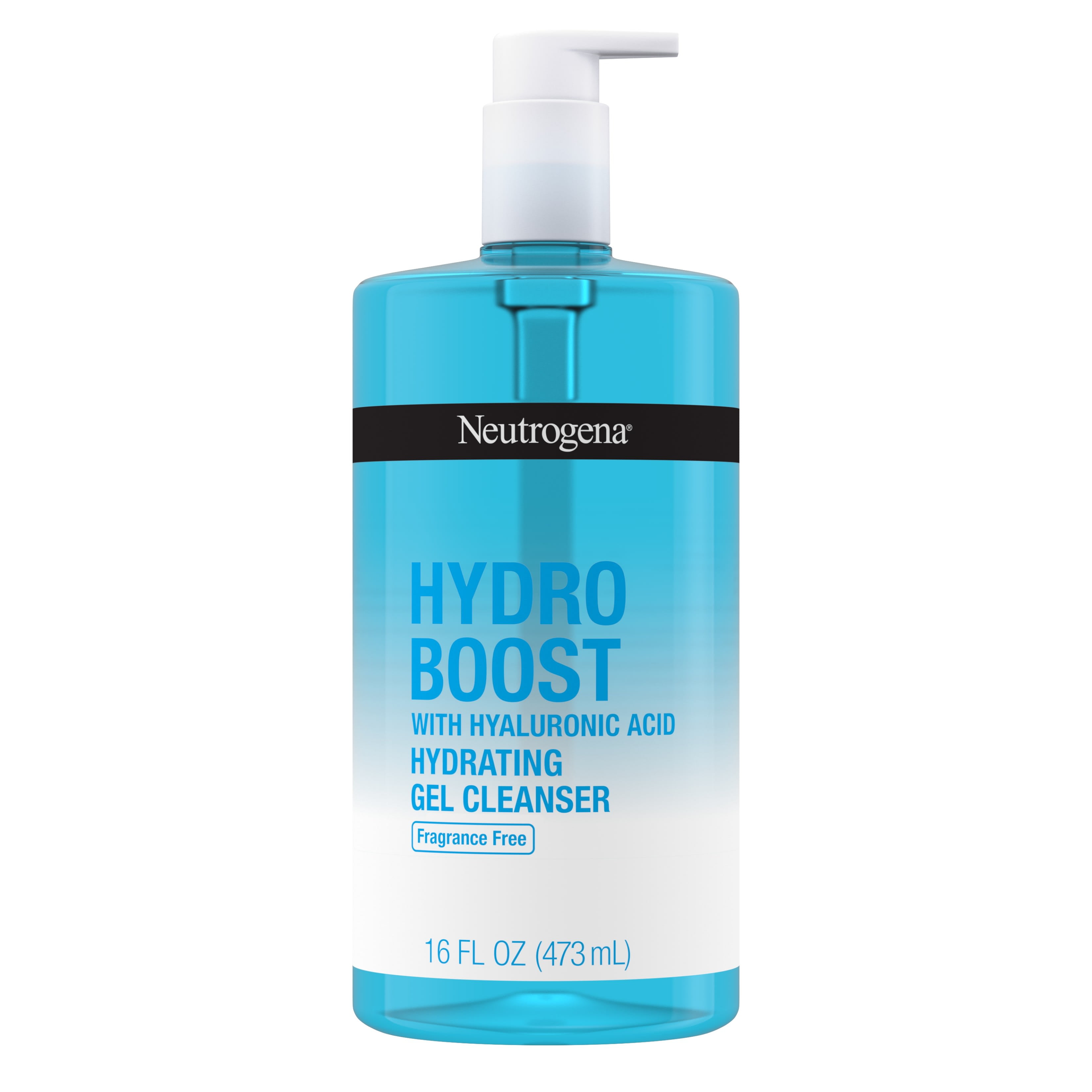 Neutrogena Hydro Boost Hydrating Gel Facial Cleanser, Fragrance-Free ...