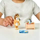 Bluey S10, 2-Pack Figure Set, Includes Baby Bluey & Chilli, Toddler Toy ...