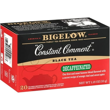 Bigelow Constant Comment, Black Tea Bags, 20 Count - Walmart.com