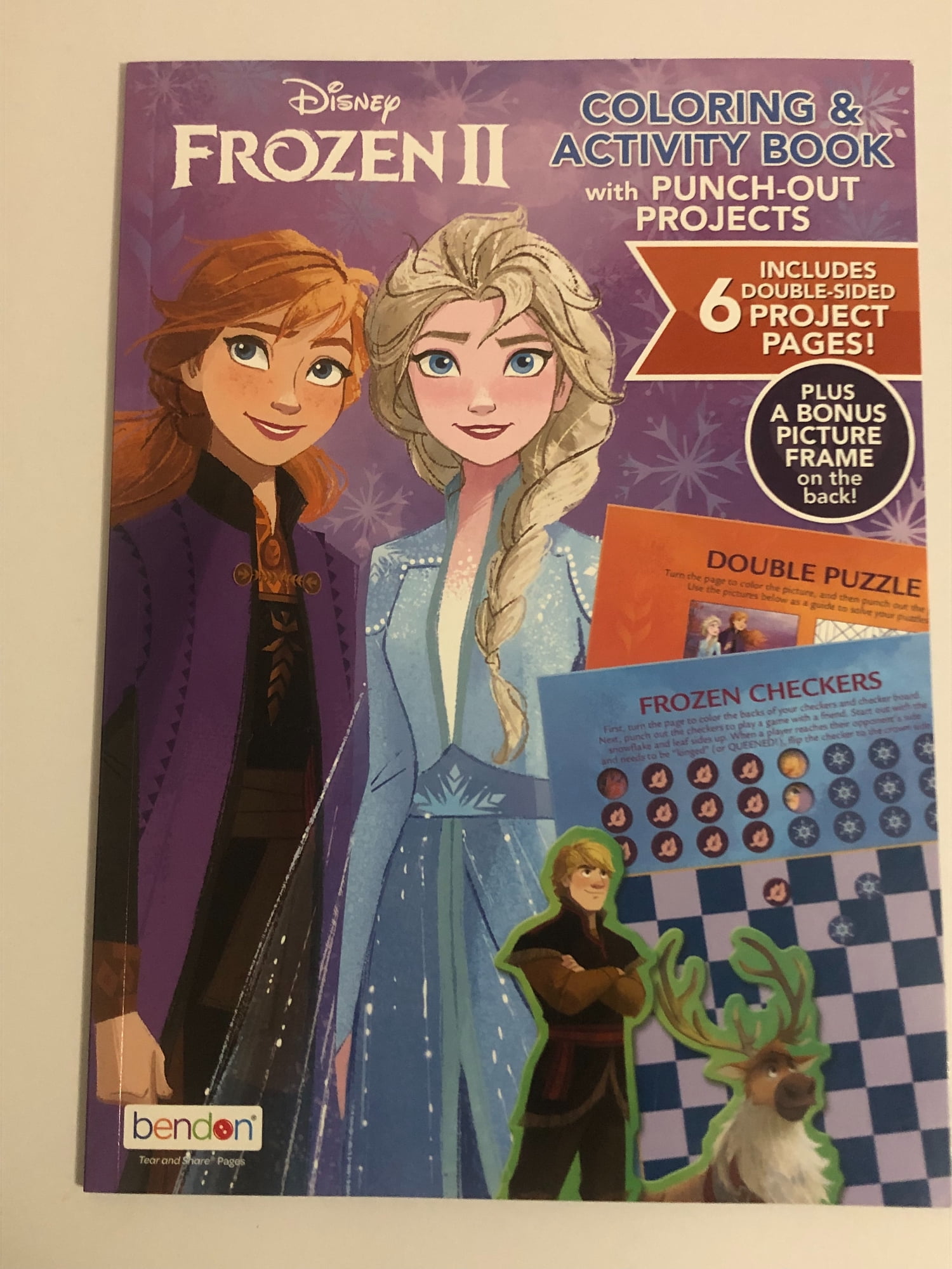 Disney Frozen 2 Coloring & Activity Book with Punch Out Projects ...
