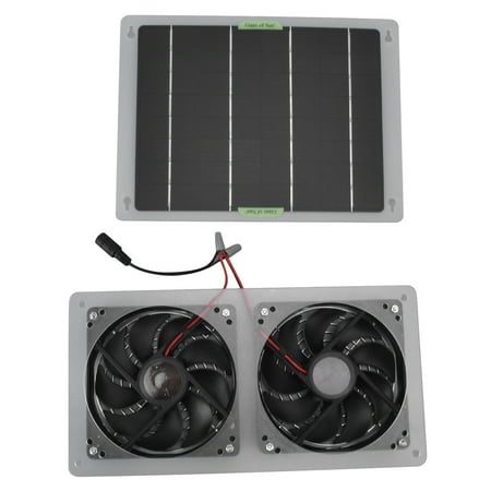 LYUMO Solar Panel Fan Set,Solar Panel Fan Kit 100W 12V Waterproof ...