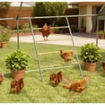 Natural Wood and Silver 55" Chicken Roost Jungle Gym for Coop - Walmart.com