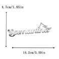 Custom Car Stickers, Custom Stainless Steel Grass & Trees Car Stickers ...