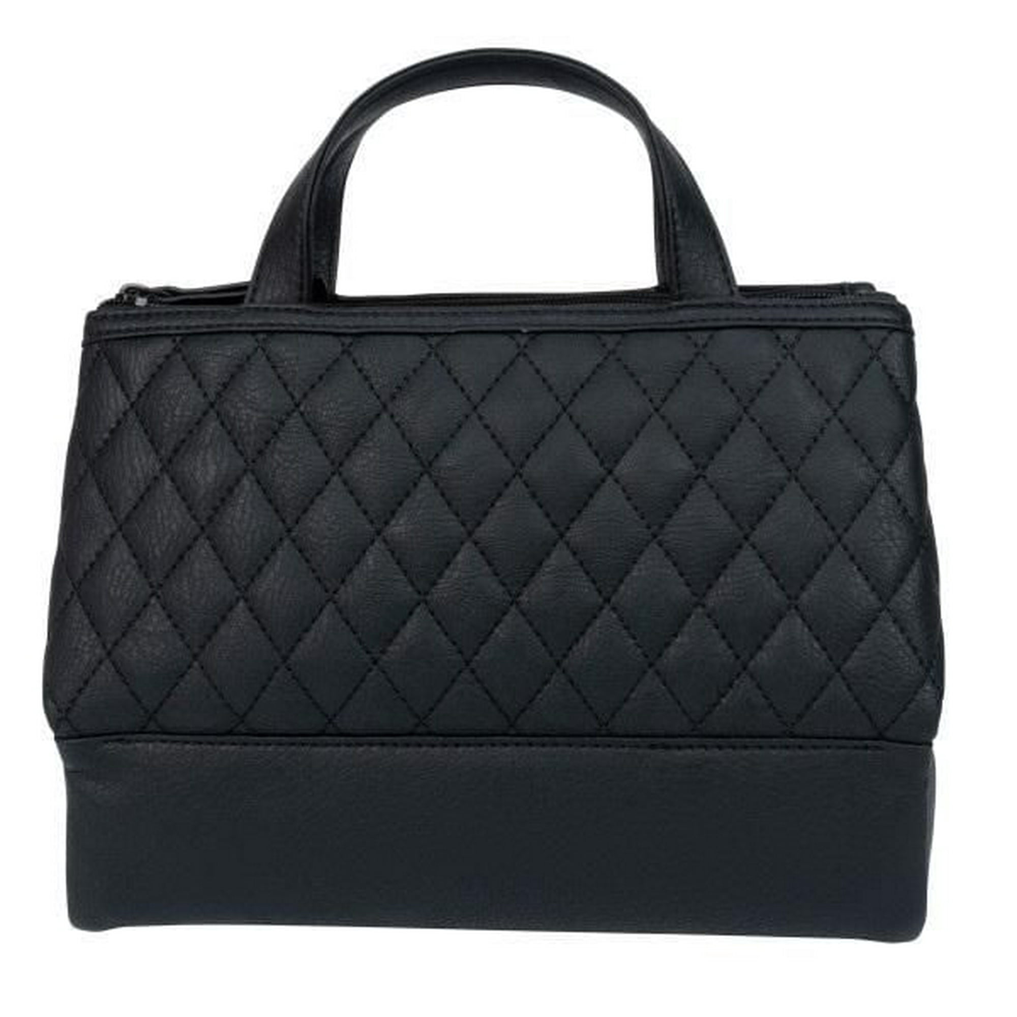 Click here for Equate Beauty Cosmetic Bag - Quilted 3-Compartment... prices