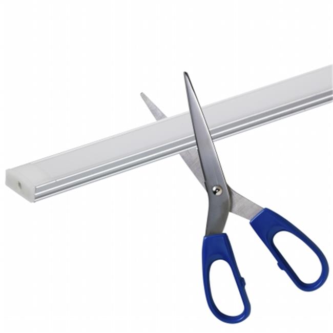 Dainolite Shallow U Track 1" Increments - Anodized Aluminum - Walmart.com