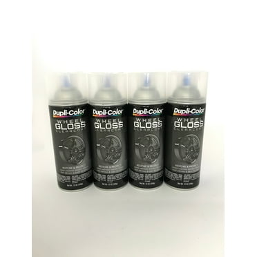 Duplicolor HWP102 - 4 Pack High Temp Wheel Coating Spray Paint for ...