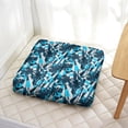Hawaiian Sunset Beach Meditation Pillow - Large 24" Square Boho Floor ...
