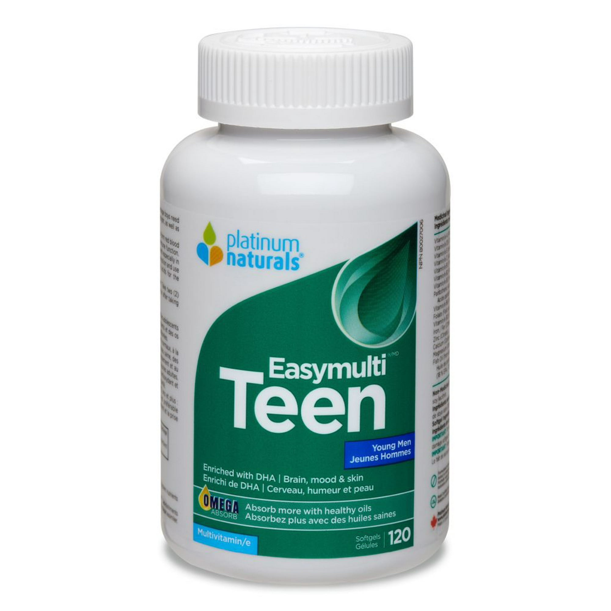 Click here for Platinum Easy Multi Teen Young Men (120 Sgels) 120... prices