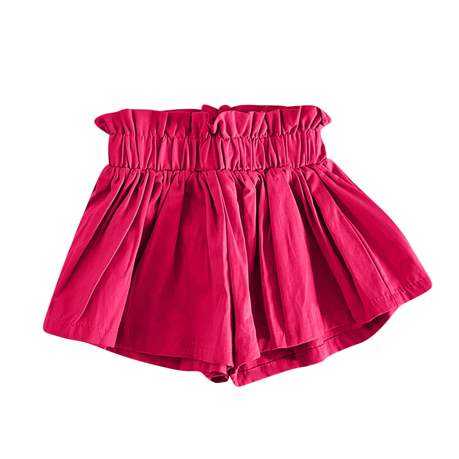 Amzcrzy Baby Girl Clothes 1-9 Years Casual Solid Color Cotton Linen ...