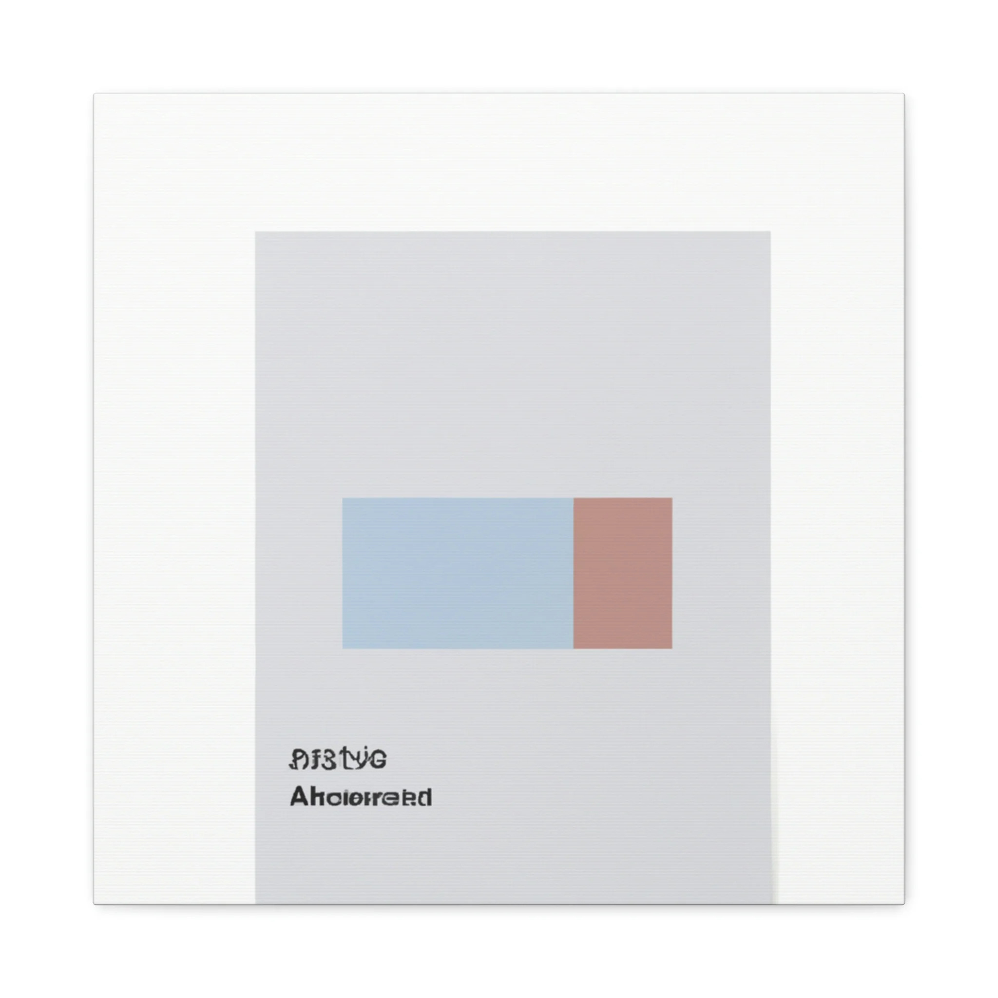 Crisp Chromatic Simplicity - Canvas - Walmart.com