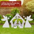 VINGLI Outdoor Christmas Decorations Angels, 3ft Set of 2 Weather ...