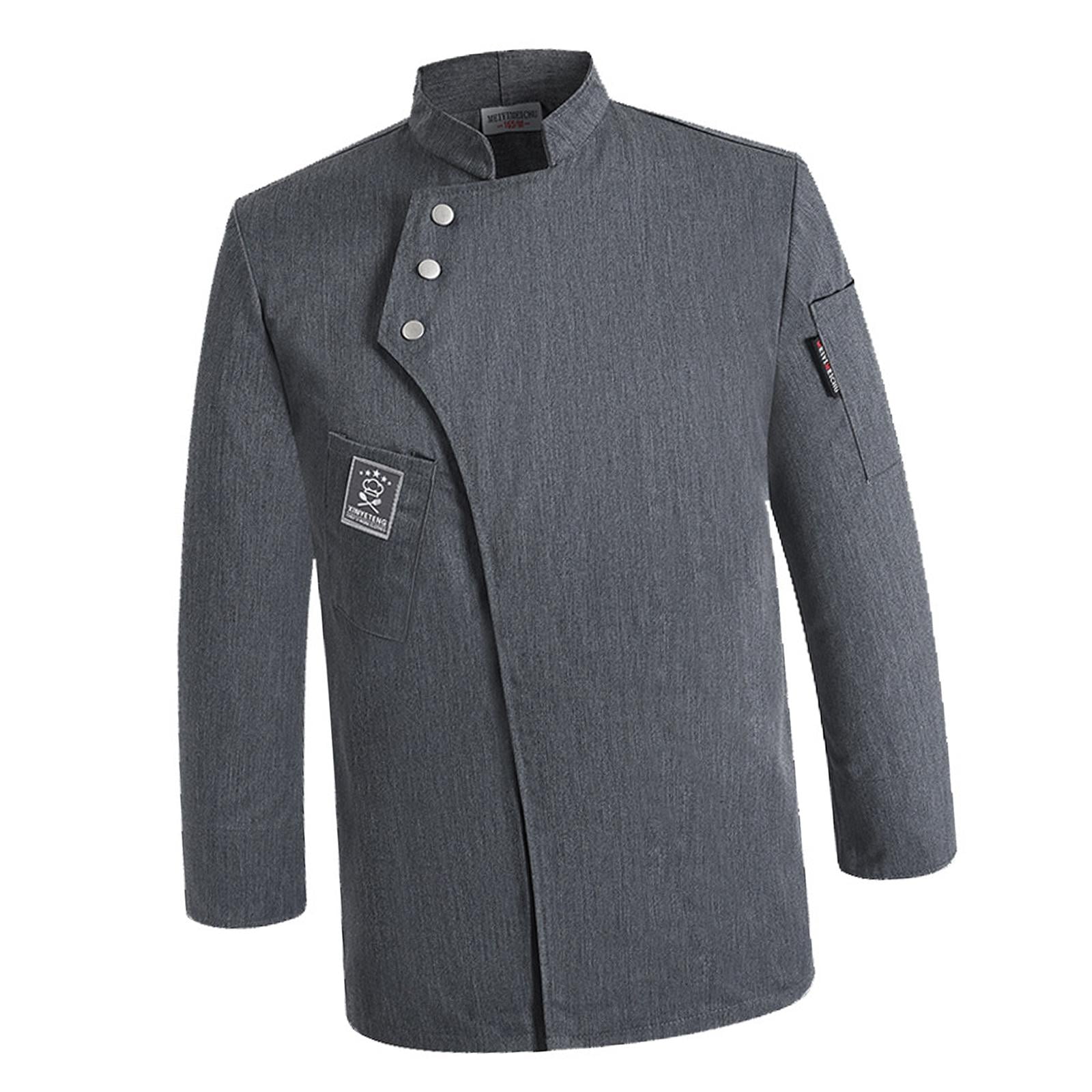 Chef Coat Chef Jacket Chef Wear Long Sleeve Cooking Classic Waiter ...