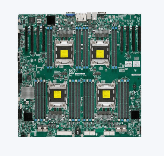 Supermicro X9QR7-TF-JBOD Quad Socket R(LGA 2011) 10x SATA Ports Dual ...