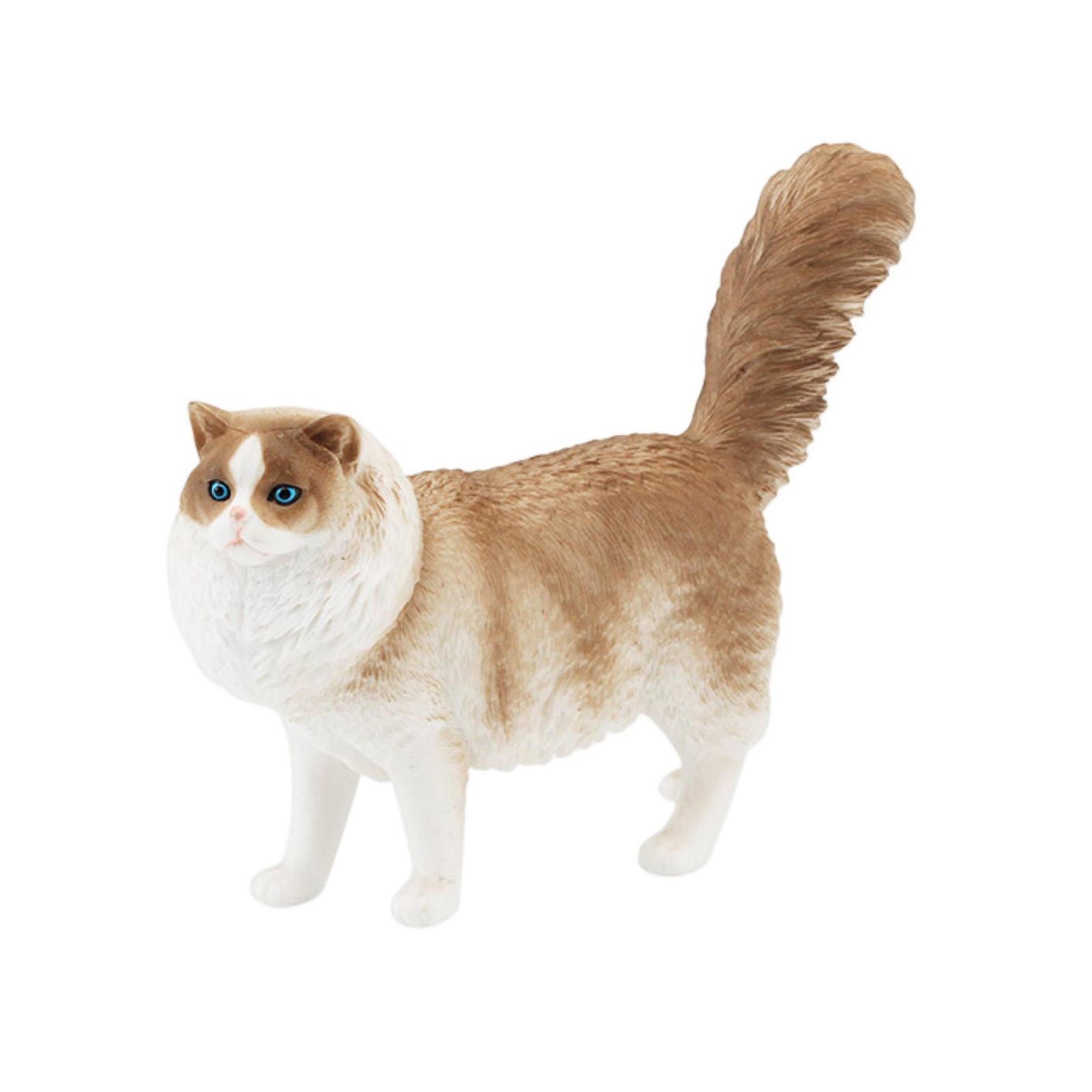 Yasu Cat Collectible Figures Animal Decoration for Kids Mini Cat ...