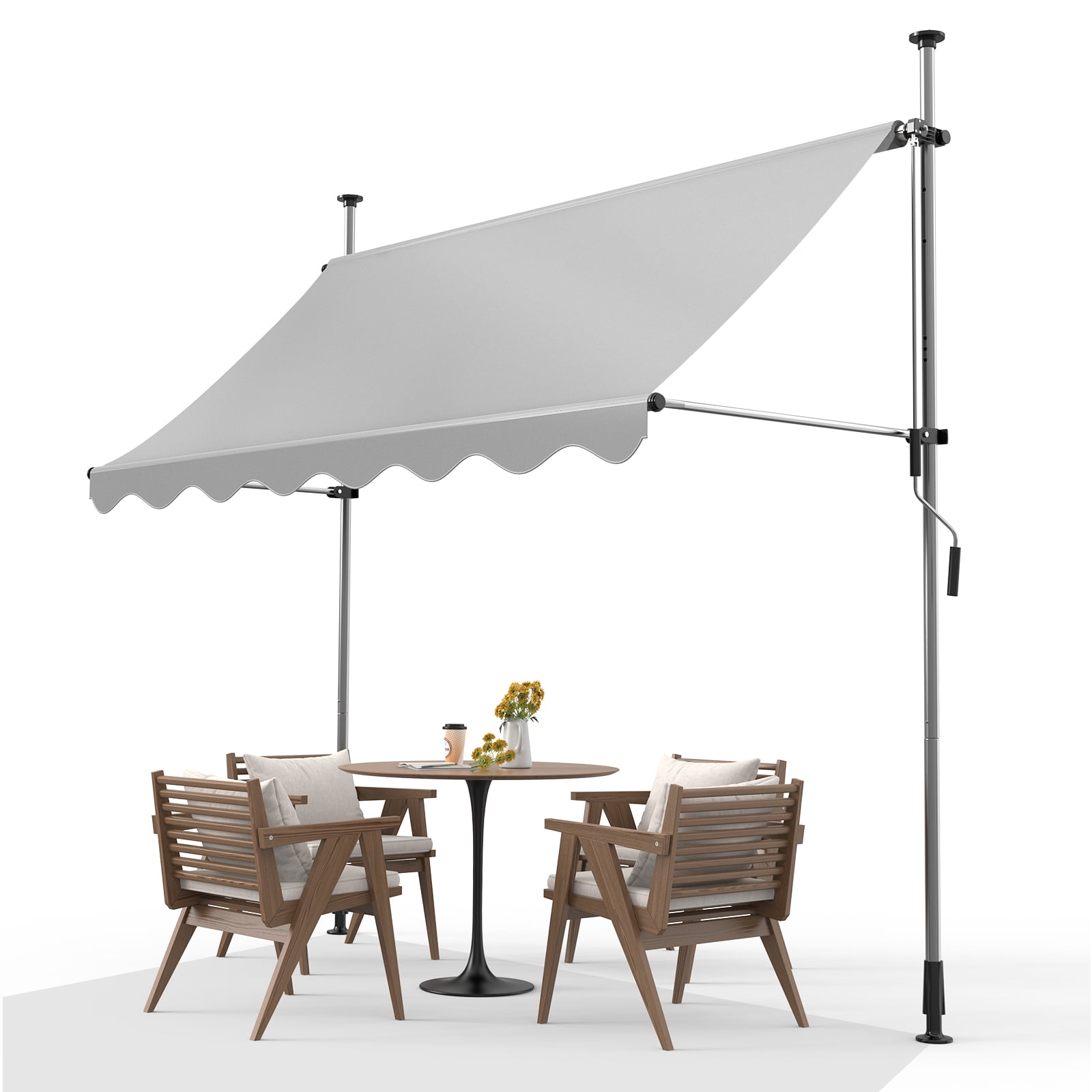 Click here for Luxvie Retractable Awning 6.6  Waterproof Patio Aw... prices