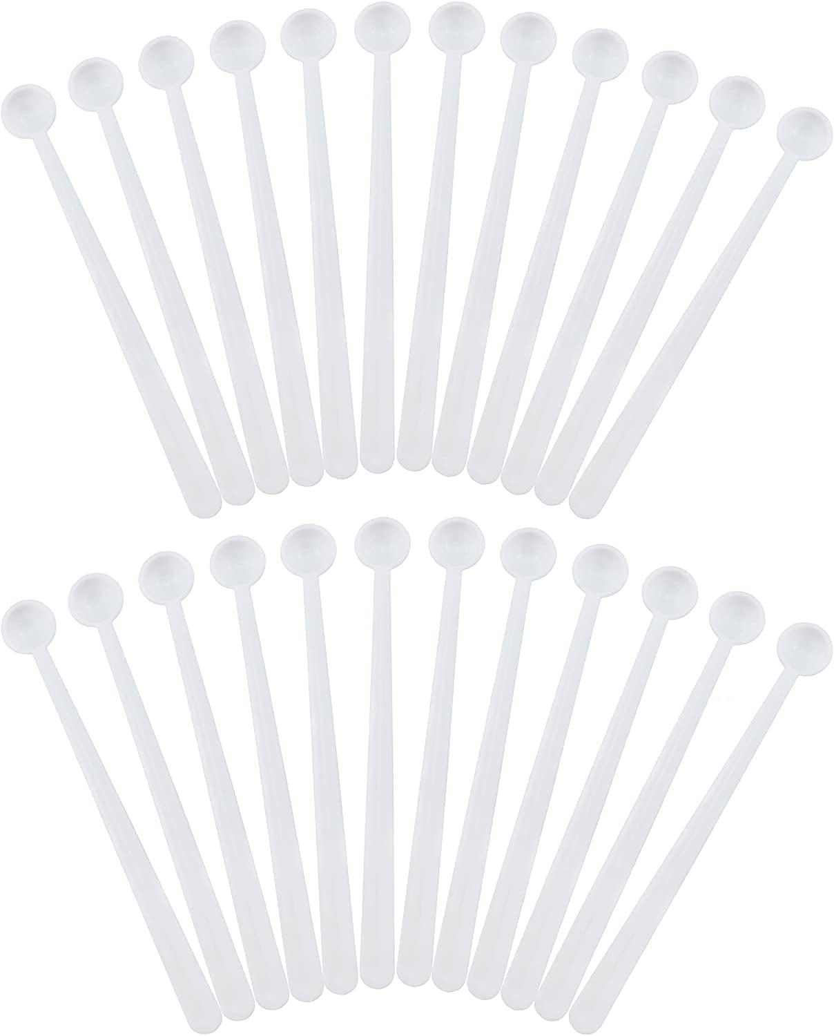 Mini Scoops Measuring Spoons (24-Pack); Micro 1/32 Teaspoon or 150 ...