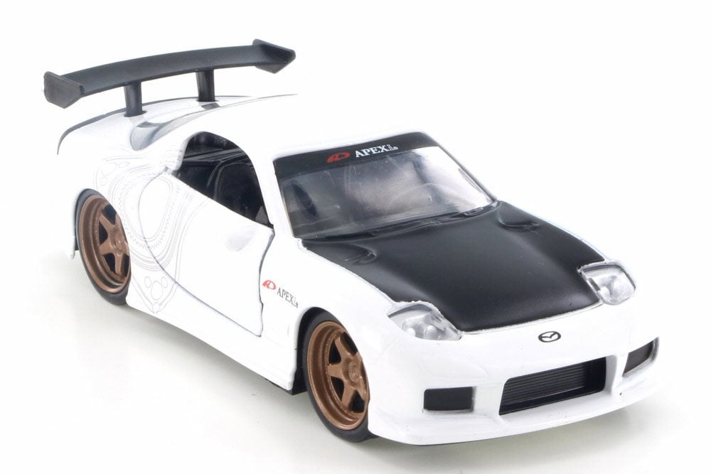 1993 Mazda RX-7 Hard Top, White - Jada 98563 - 1/32 Scale Diecast Model ...