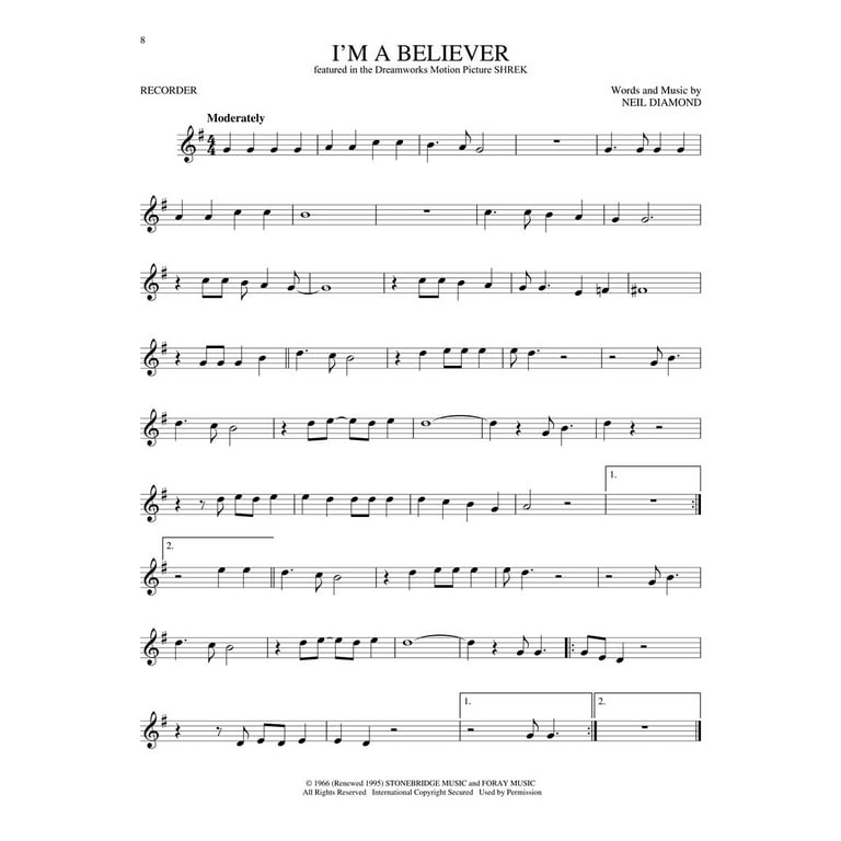 Recorder Songs For Kids