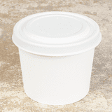 Karat Earth Compostable Fiber Paper Flat lid for 6-10 oz Eco-Friendly ...