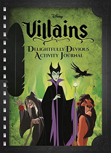 Disney Villains Delightful Devious Activity Journal - Walmart.com