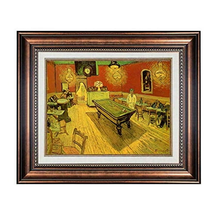 Eliteart- The Night Cafe with Pool Table by Vincent Van Gogh Oil ...