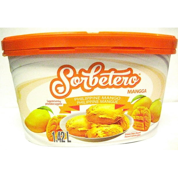 Sorbetero Mangga Philippine Mango Frozen Dessert, 1.42L - Walmart.ca