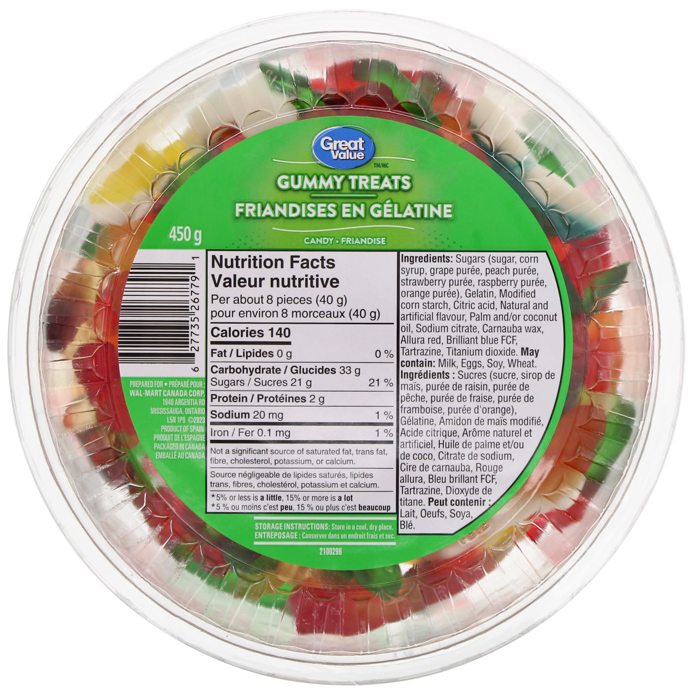 Great Value Gummy Treats, 450 g - Walmart.ca