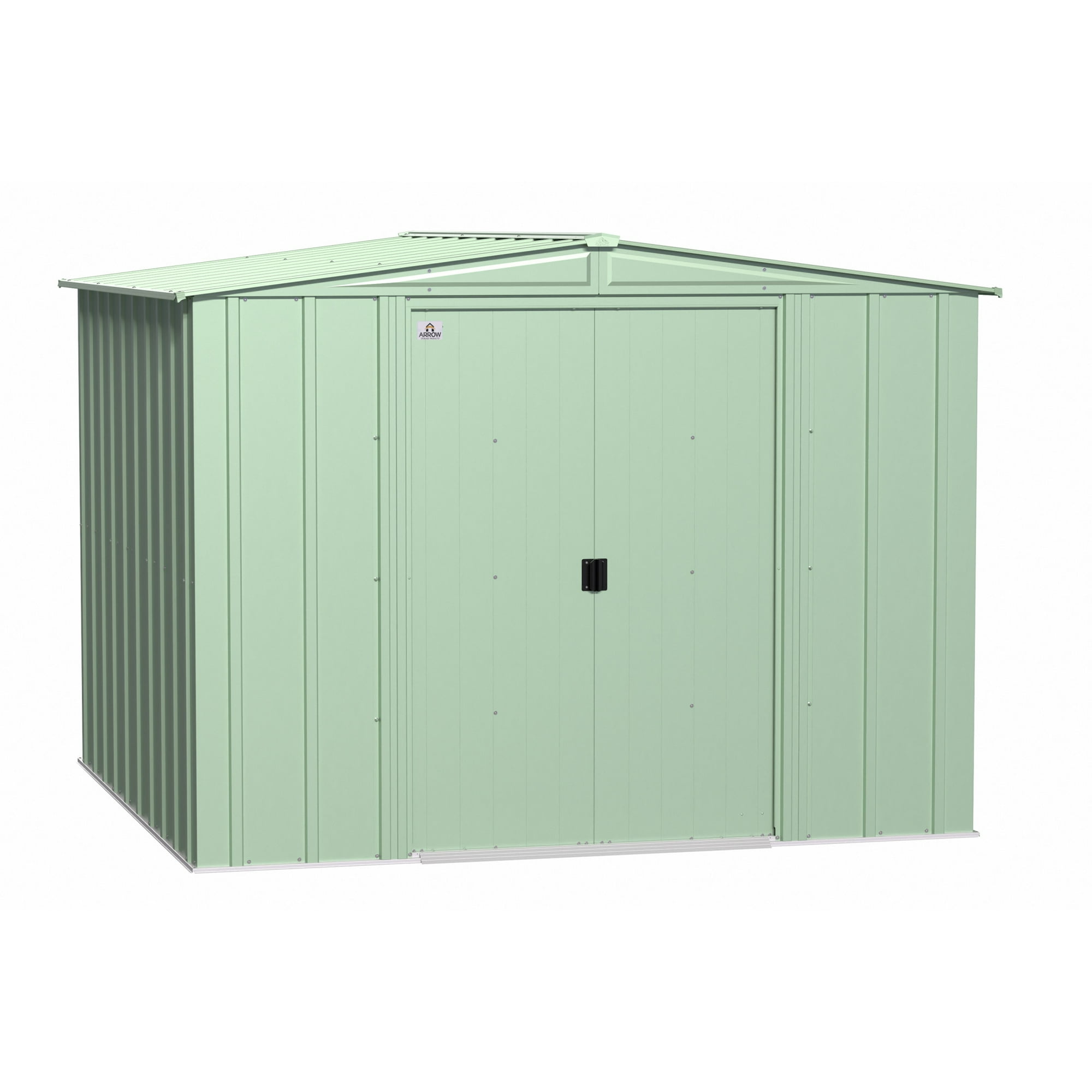 Click here for Arrow 8 X 8 X 6 Ft Green Shed 6 Ft prices