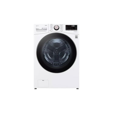 LG WM3400CW 4.5 Cu.Ft. Compact Size White Electric Front Load Washer ...