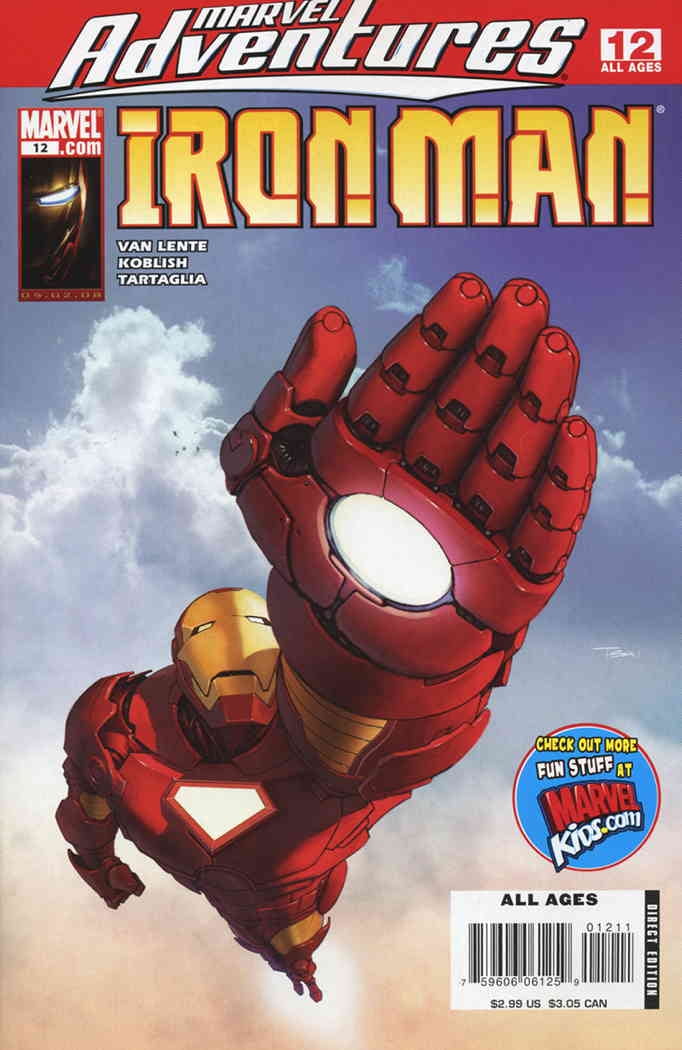 Marvel Adventures Iron Man #12 VF ; Marvel Comic Book - Walmart.com