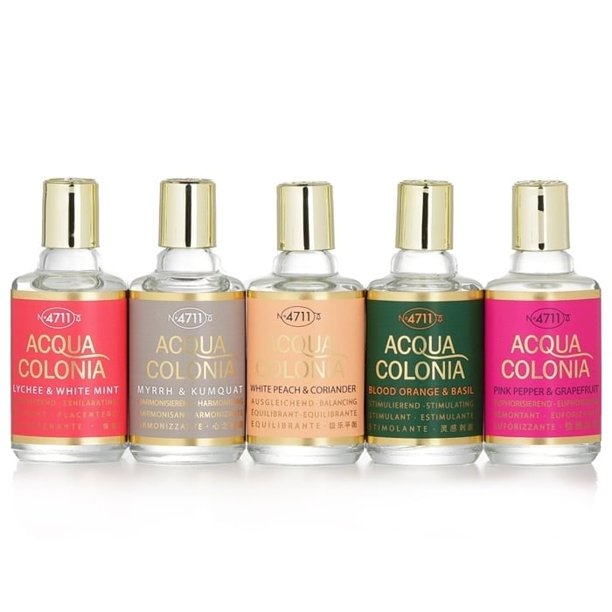 4711 Acqua Colonia Eau De Cologne Mini Set: 5pcs - Walmart.com