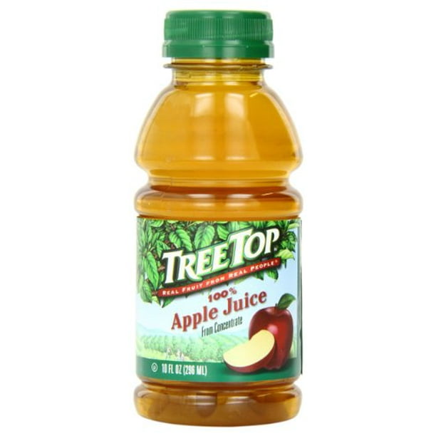 Tree Top Apple Juice, 10 Fl Oz (Pack of 24) - Walmart.com