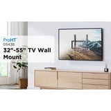 ProHT Ultra Slim Fixed TV Mount 32 inches to 55 inches for TV Flat ...