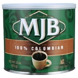MJB 100% Colombian Ground Coffee 23 oz Can, Arabica Medium Roast - Walmart.com