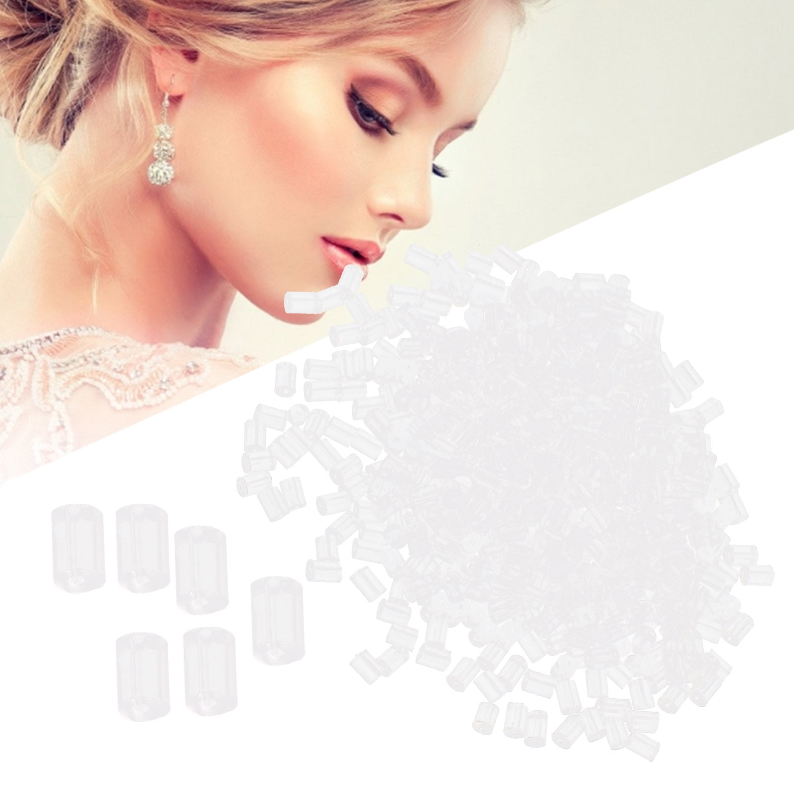 Click here for Fyydes Earrings Backing Earplug  500pcs Earrings B... prices