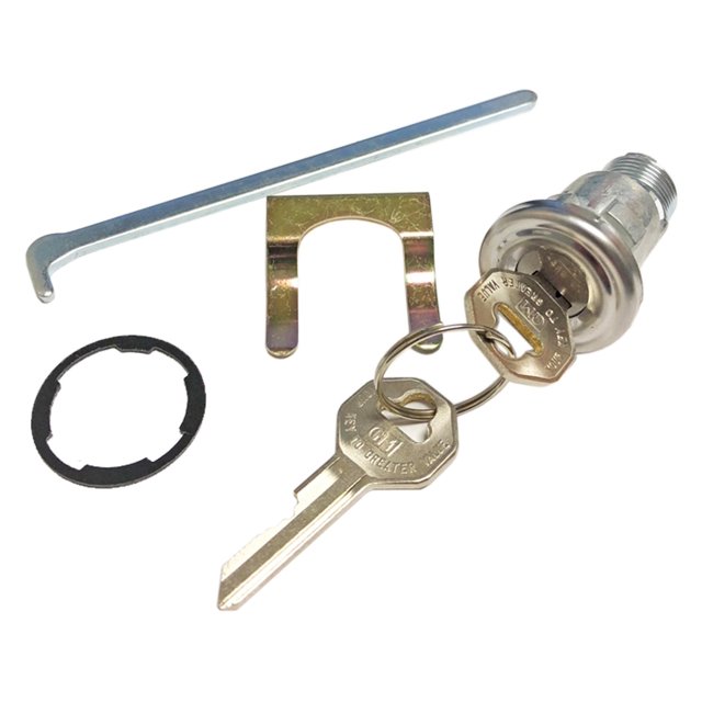 JEGS 18105 Trunk Lock Set 1953-1958 GM Models Set Includes: (1) Lock ...