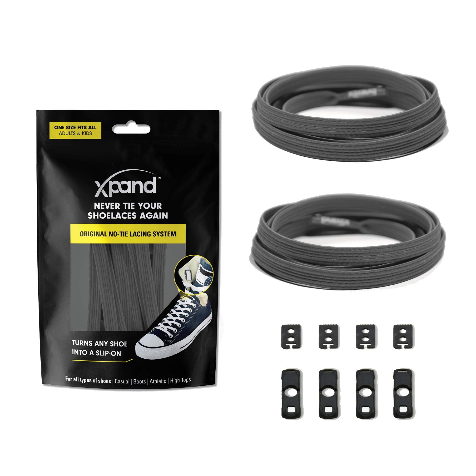 Click here for Xpand No Tie Shoelaces System With Elastic Laces -... prices