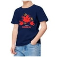 Boys Cute Shirts Short Sleeve International Day Maple Leaf Cartoon ...