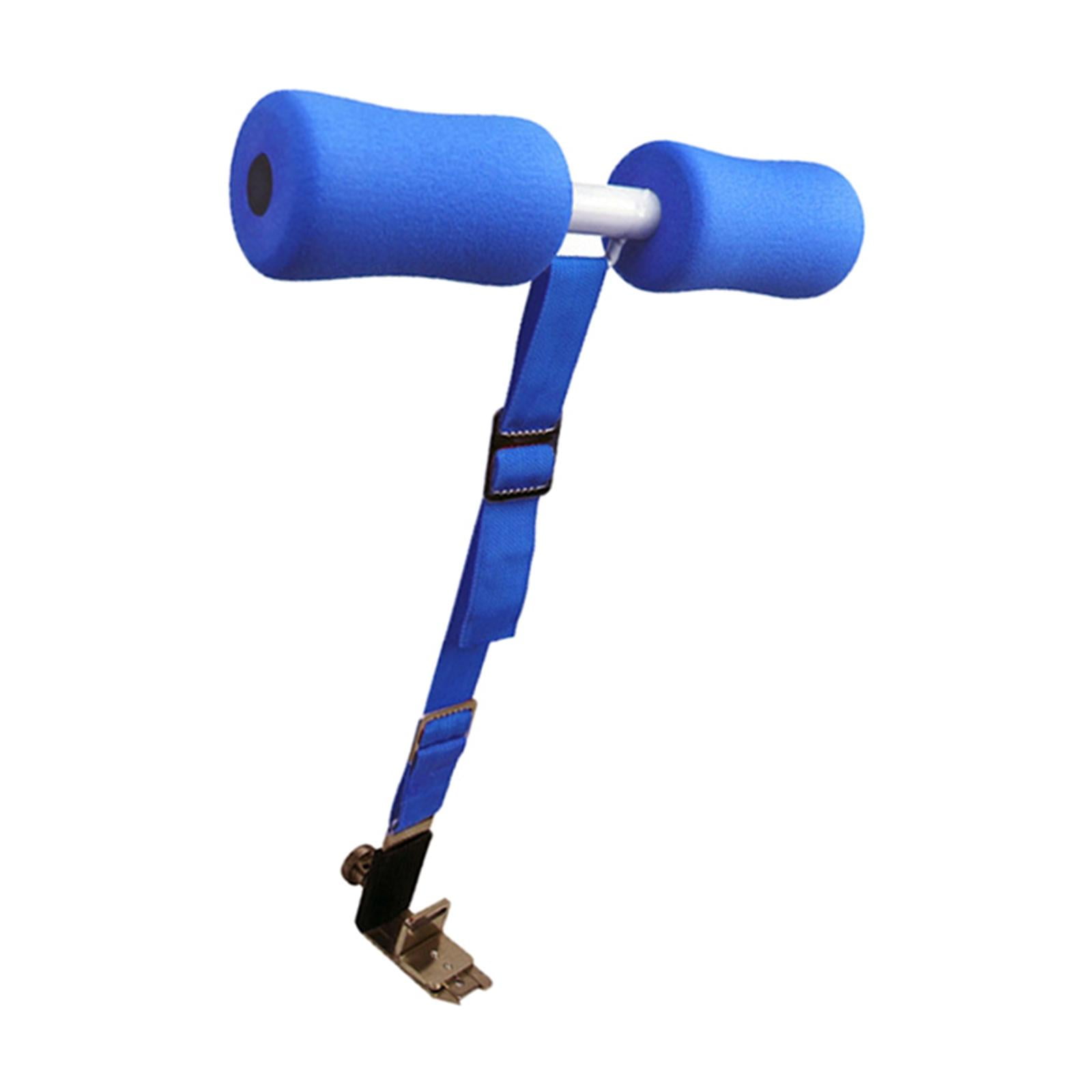 Bed Doorway Sit up Bar Portable Hamstring Strap Bar Sit up Assist Blue ...