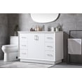 Elegant Lighting Vf19648 Hayes 48" Free Standing Single Basin Vanity ...