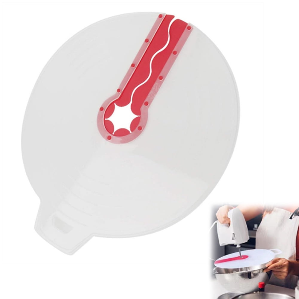 Splatter Mixing Bowl Splatter Guard Silicone Splash Guard for Hand ...