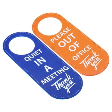 Uxcell Do Not Disturb Door Hang Sign Double Sided Privacy Sign Red 1 ...